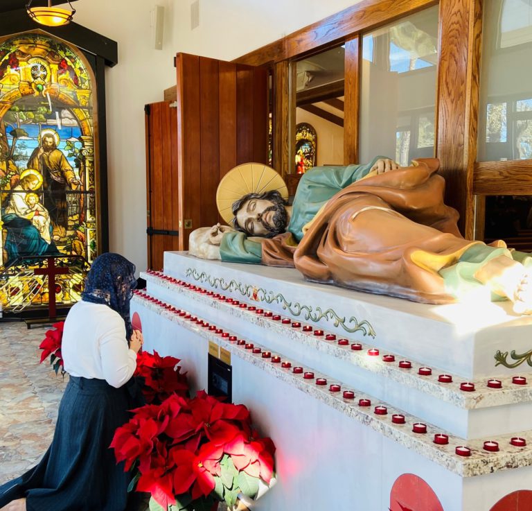 Sleeping Saint Joseph - St. Joseph Catholic Church